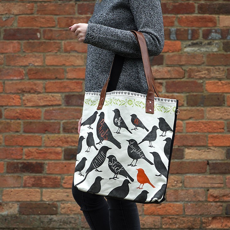 Tote Bag - Birds - Penny black - Disaster Designs | Meerleuks