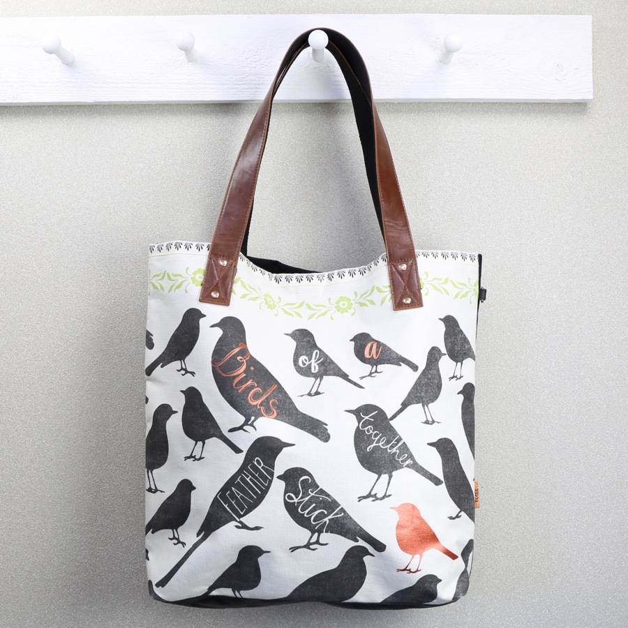 Tote Bag - Birds - Penny black - Disaster Designs | Meerleuks