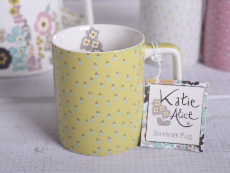 Mok Pretty Retro geel - Katie Alice | Meerleuks